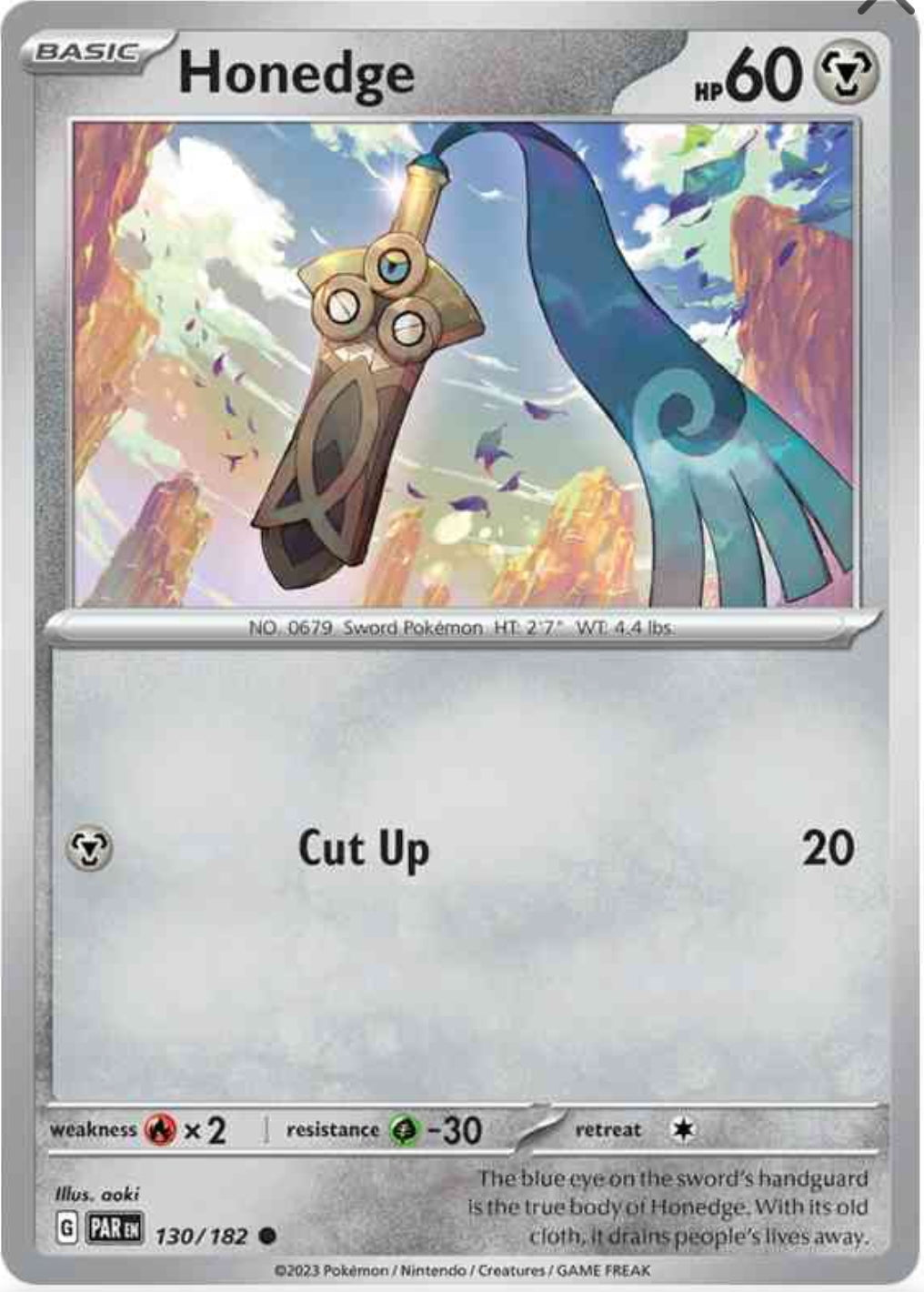 Honedge 130/182 – Centro Poke Coapa