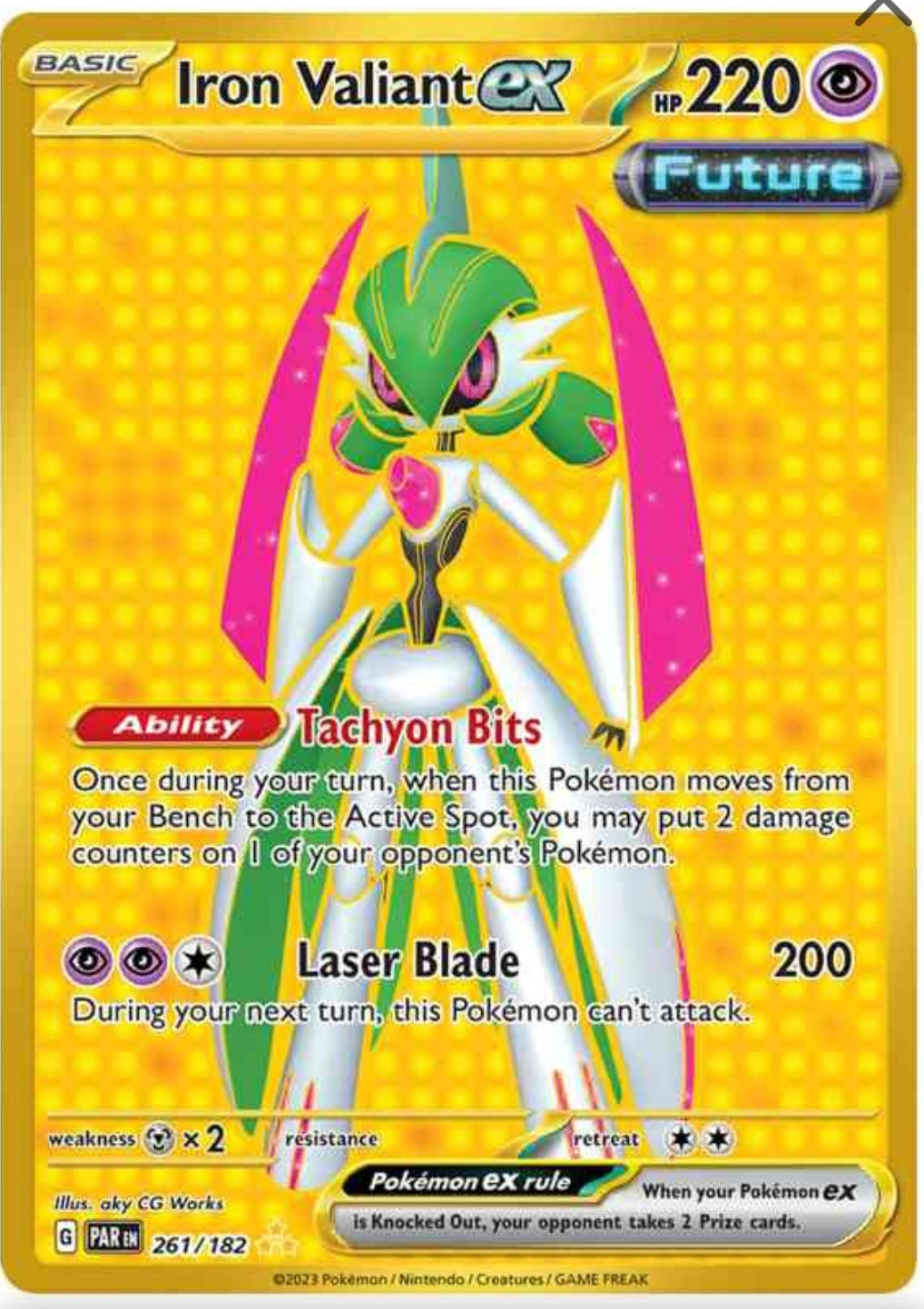 Iron Valiant EX 261/182 – Centro Poke Coapa