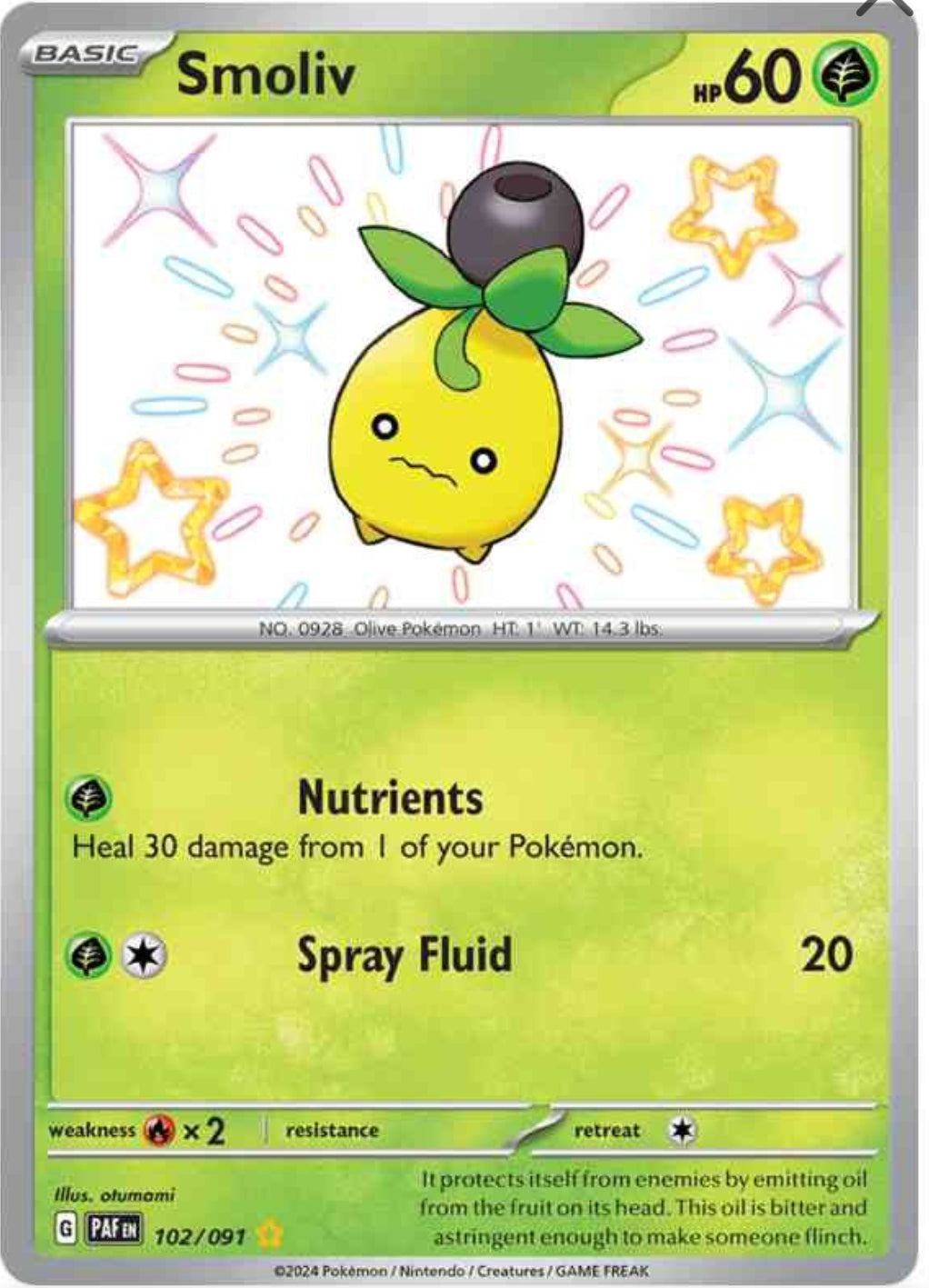 Smoliv 102/091 – Centro Poke Coapa