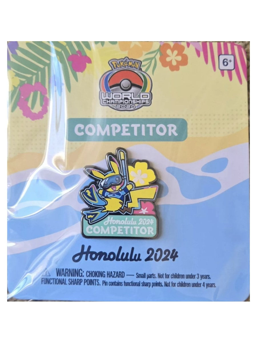 PKMN WORLDS 2024 Competitor Pin – Centro Poke Coapa