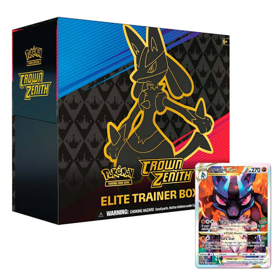 Élite Trainer Box Crown Zenith INGLÉS – Centro Poke Coapa
